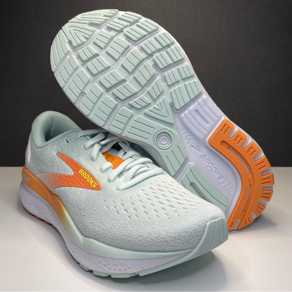 Brooks | Shoes | Brooks Ghost 6 Skylight Coconut Sunset Women Road ...